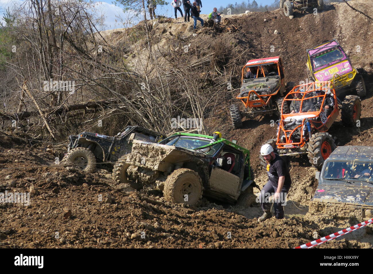 Three wheel off road vehicles hi-res stock photography and images - Alamy