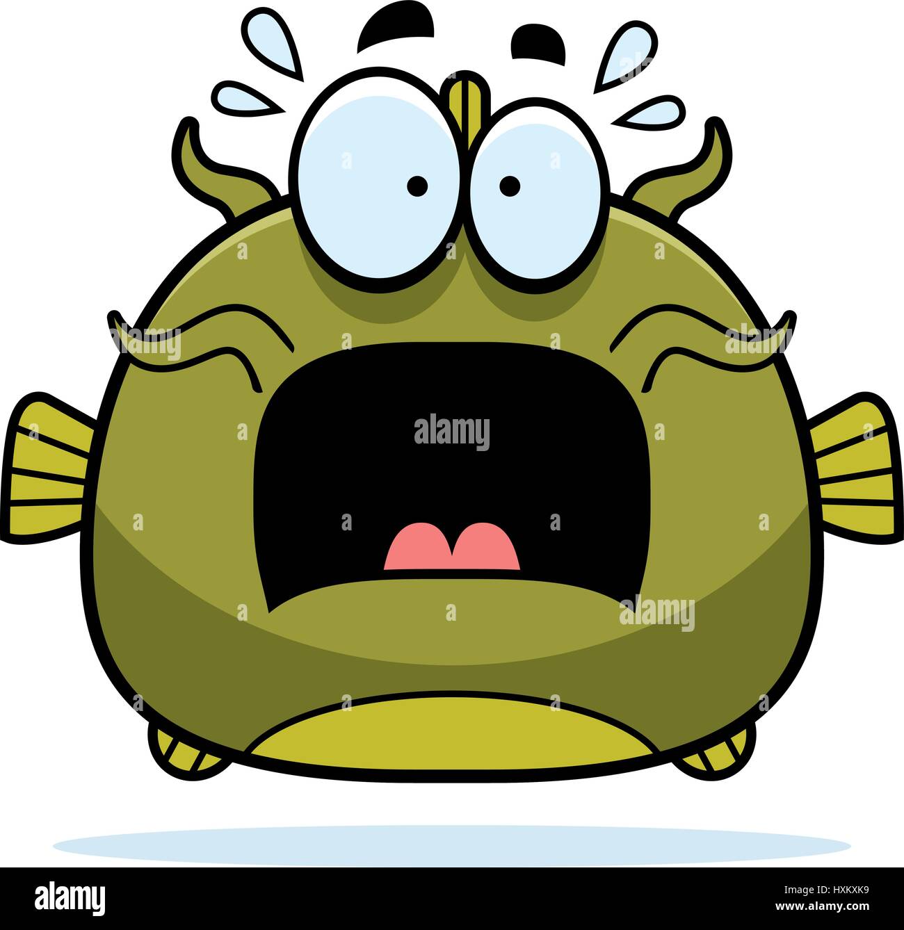 Screaming fish Stock Vector Images - Alamy