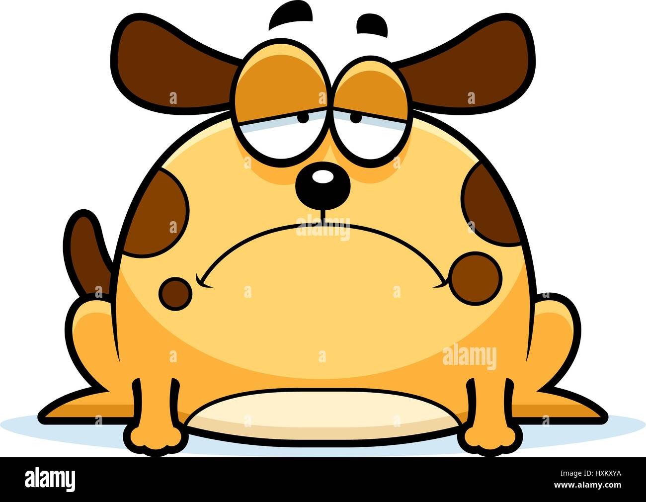 Upset dog Stock Vector Images - Alamy
