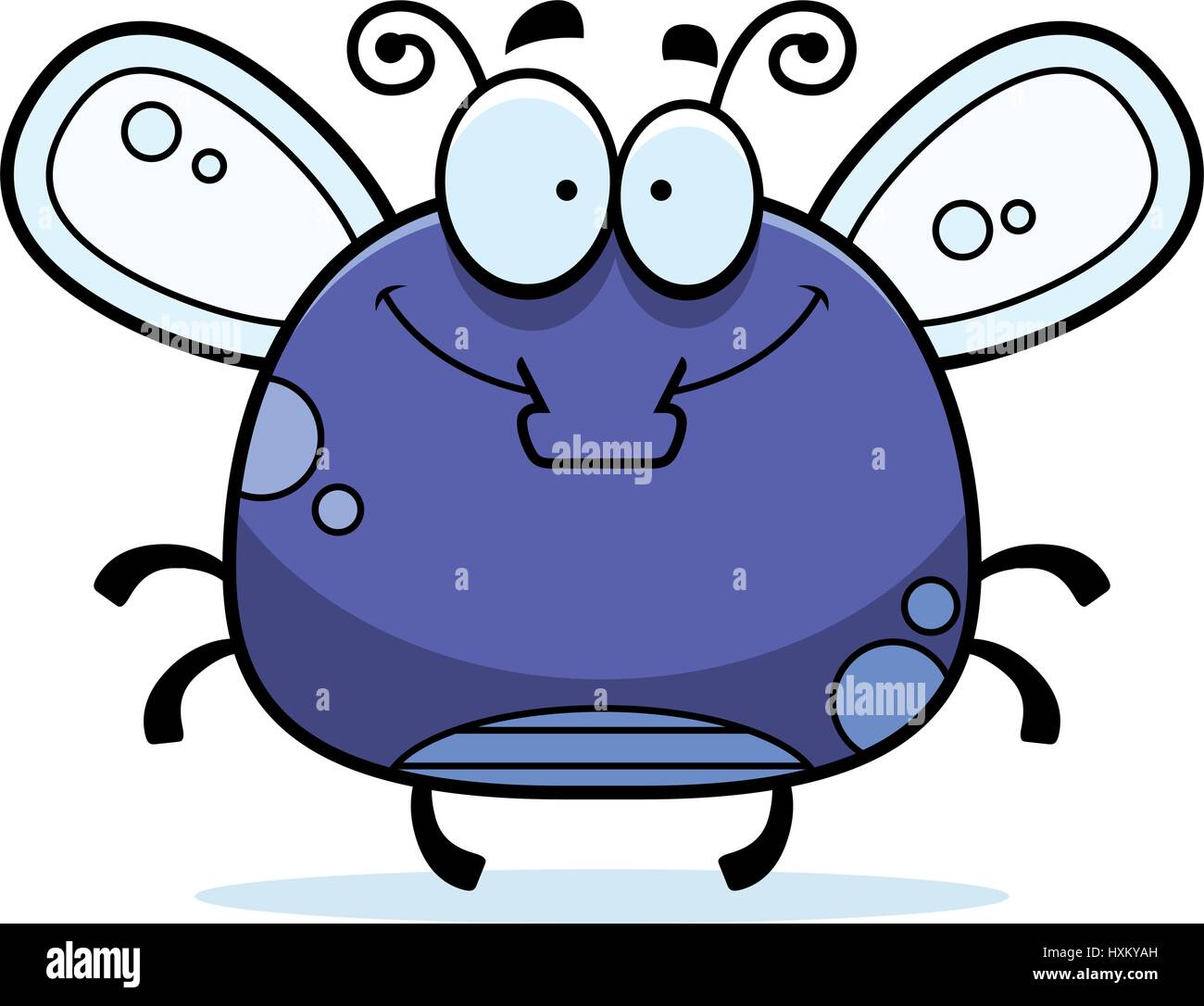 A cartoon illustration of a fly smiling Stock Vector Image & Art - Alamy