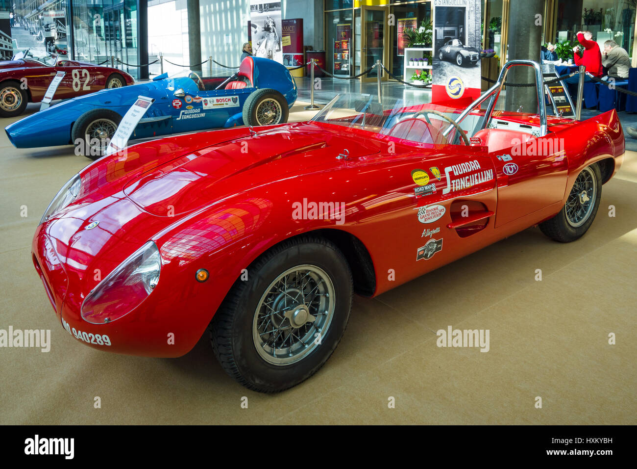 STUTTGART, GERMANY - MARCH 02, 2017: Sports racing car Stanguellini 750 ...