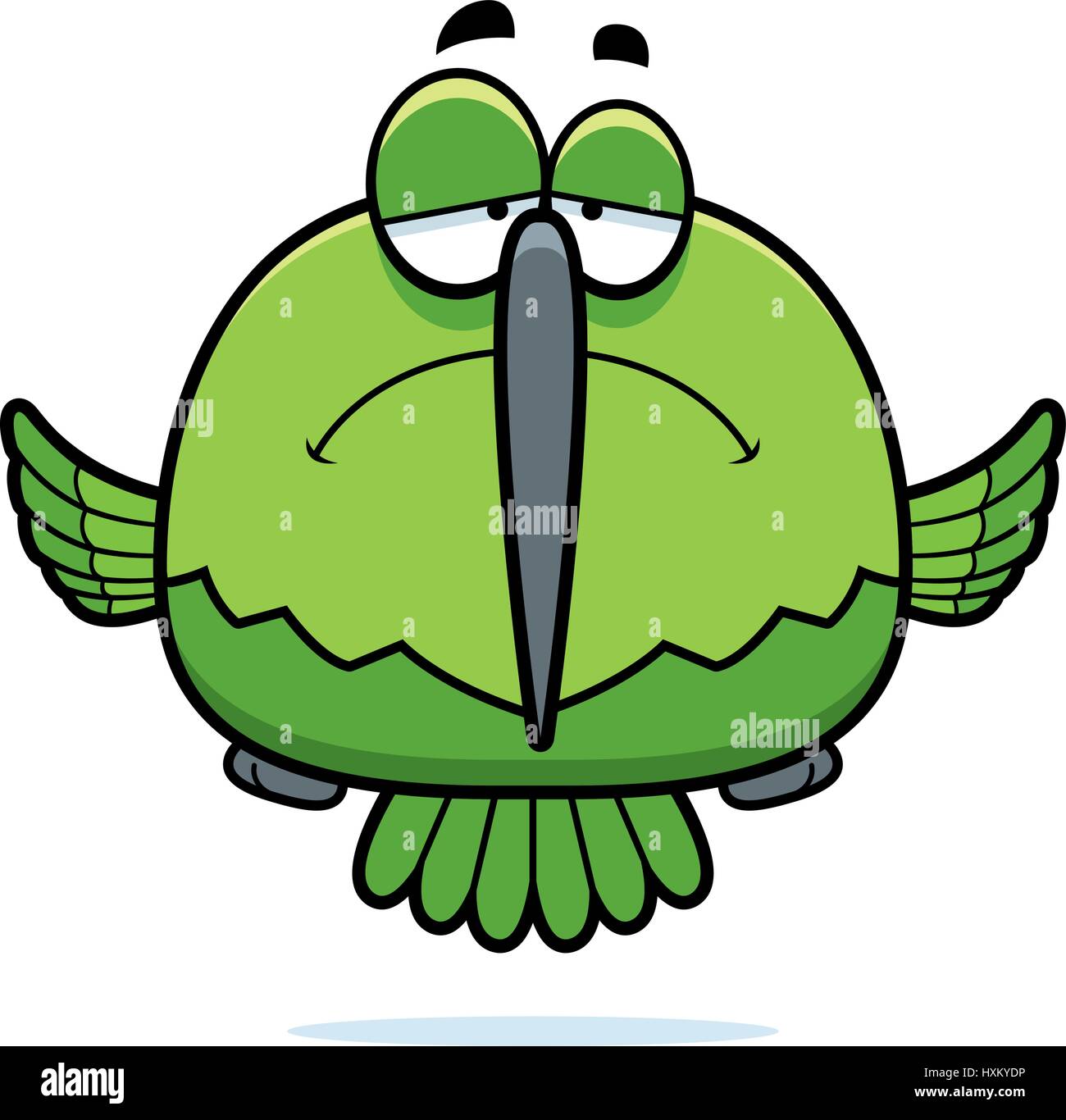 Frowning bird Stock Vector Images - Alamy