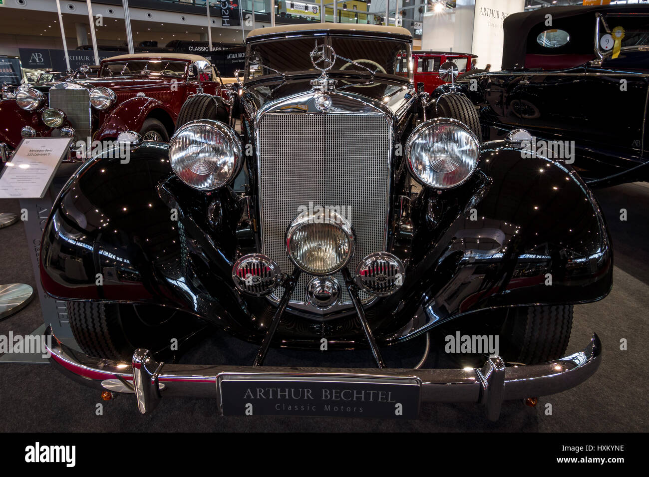 Luxury car Mercedes-Benz Typ 320 Cabriolet D (W142), 1939. Europe's ...