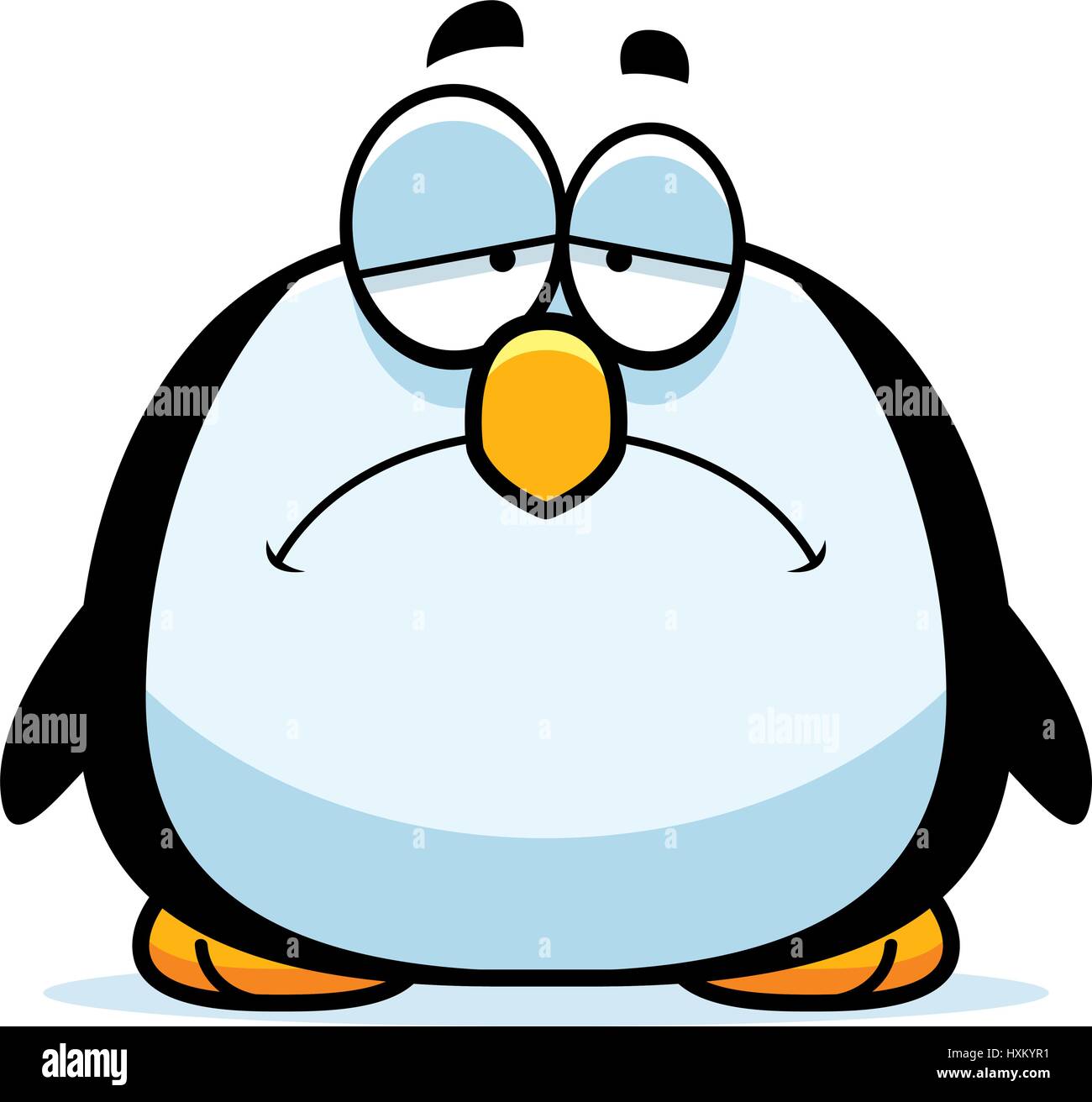 Sad Penguin Cartoon