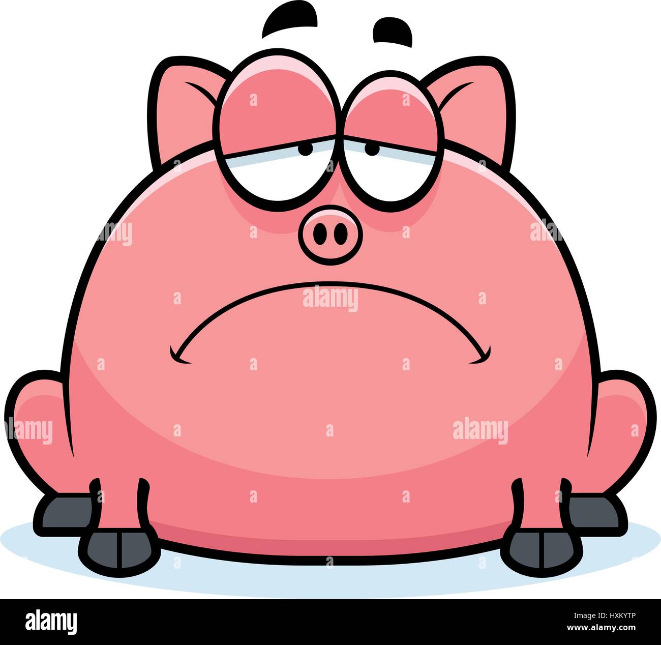 Sad little pig hi-res stock photography and images - Alamy
