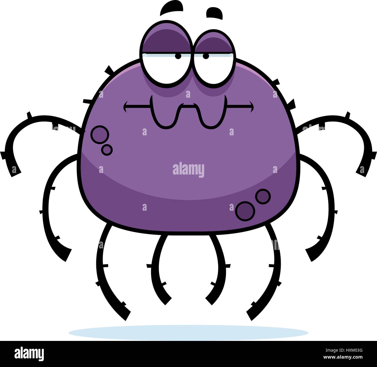 Relaxed spider Stock Vector Images - Alamy