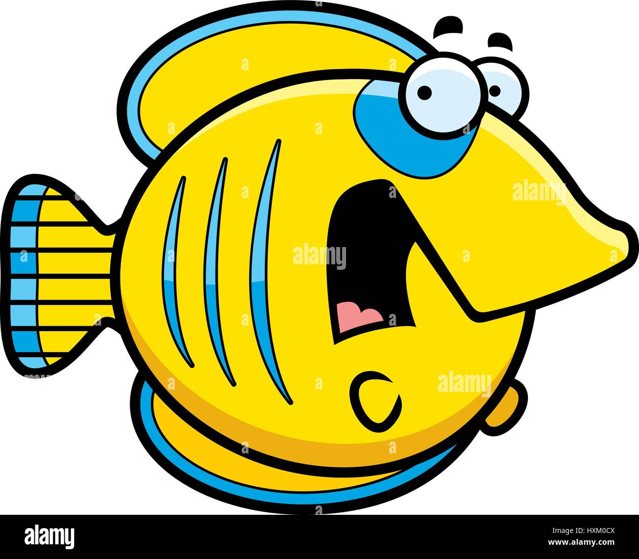 Screaming fish Stock Vector Images - Alamy
