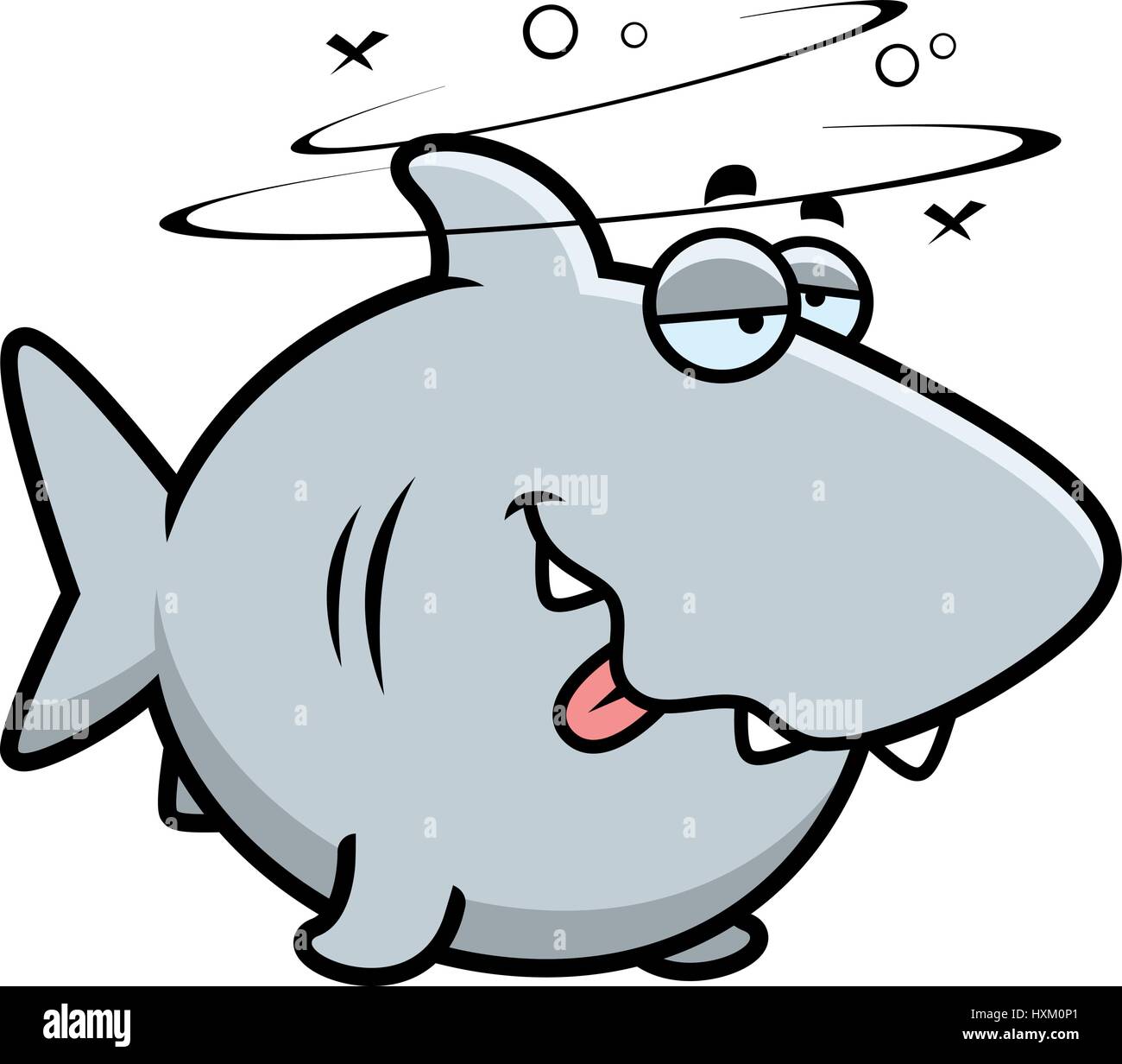 Sad Cartoon Shark