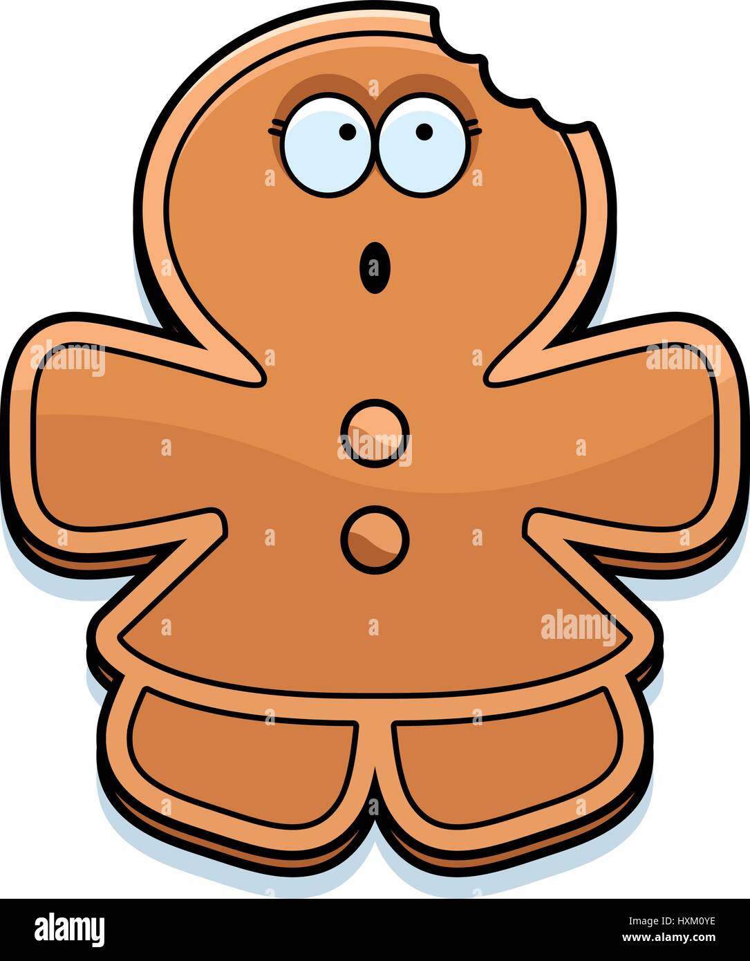 Cartoon Gingerbread Woman