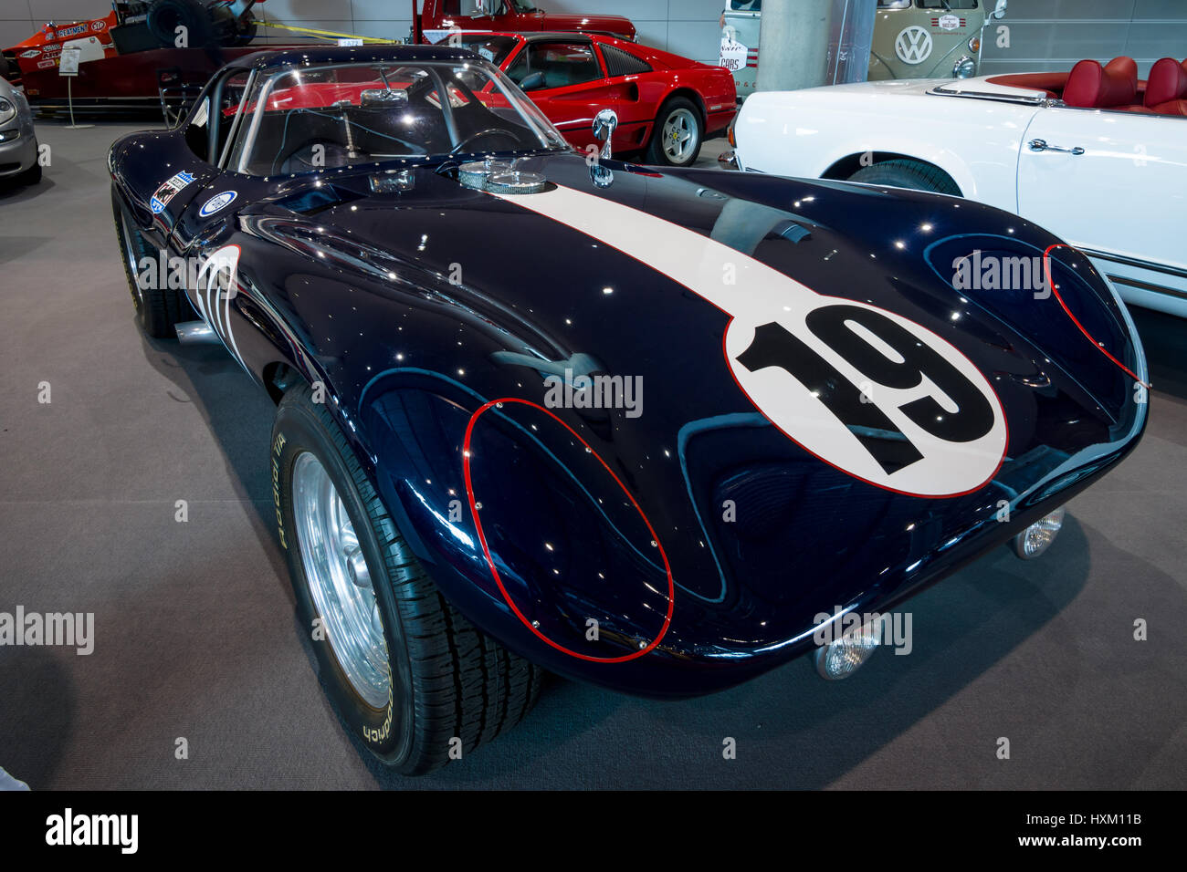 STUTTGART, GERMANY - MARCH 02, 2017: Sports car Bill Thomas Cheetah GT ...