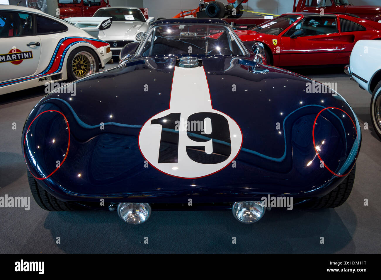 STUTTGART, GERMANY - MARCH 02, 2017: Sports car Bill Thomas Cheetah GT ...
