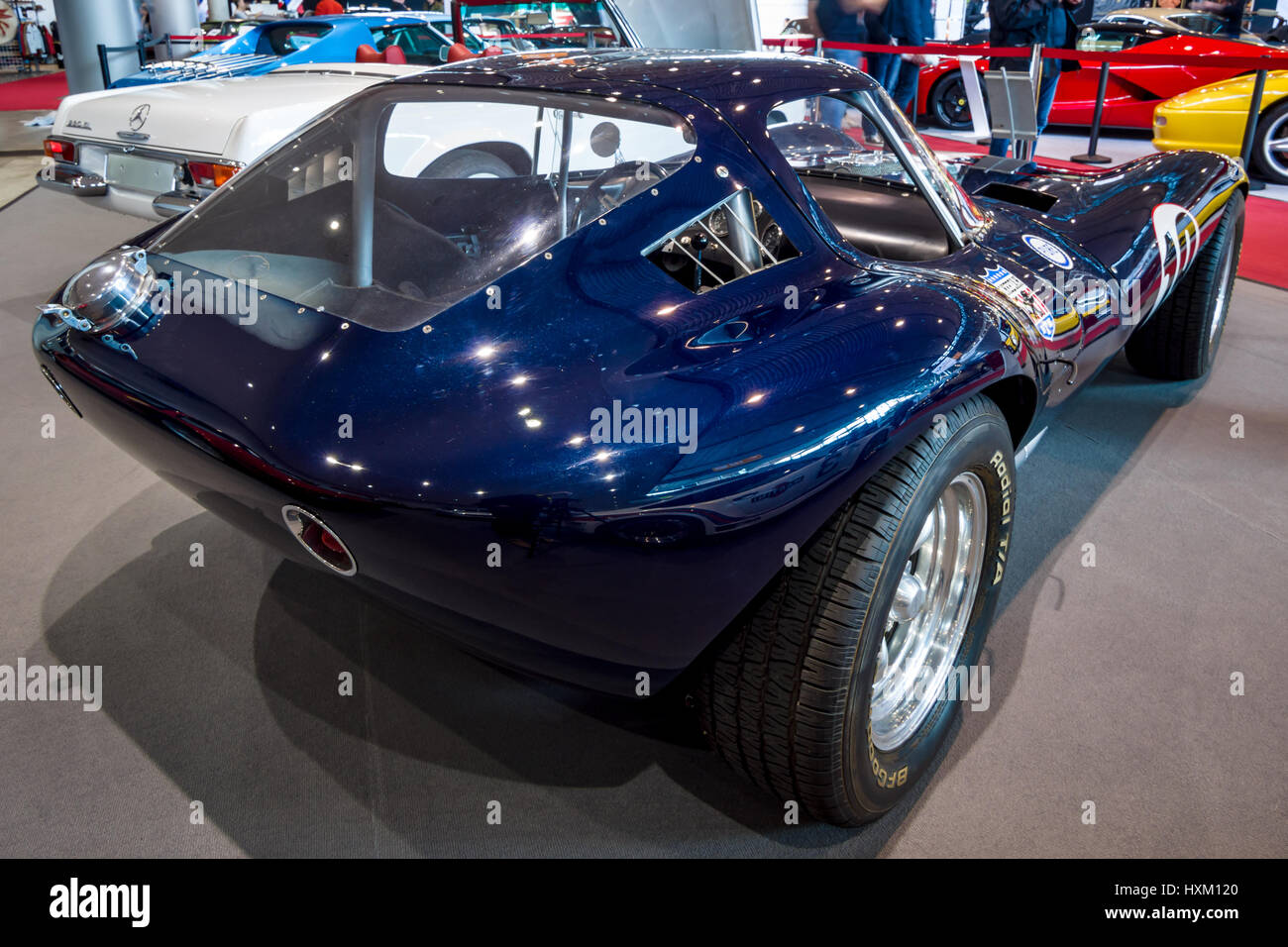 STUTTGART, GERMANY - MARCH 02, 2017: Sports car Bill Thomas Cheetah GT ...