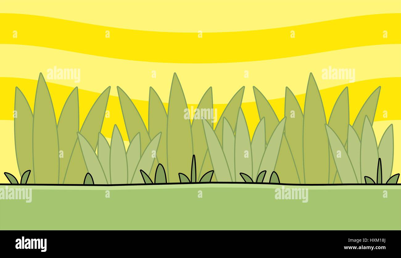 A seamless cartoon background of a jungle Stock Vector Image & Art - Alamy