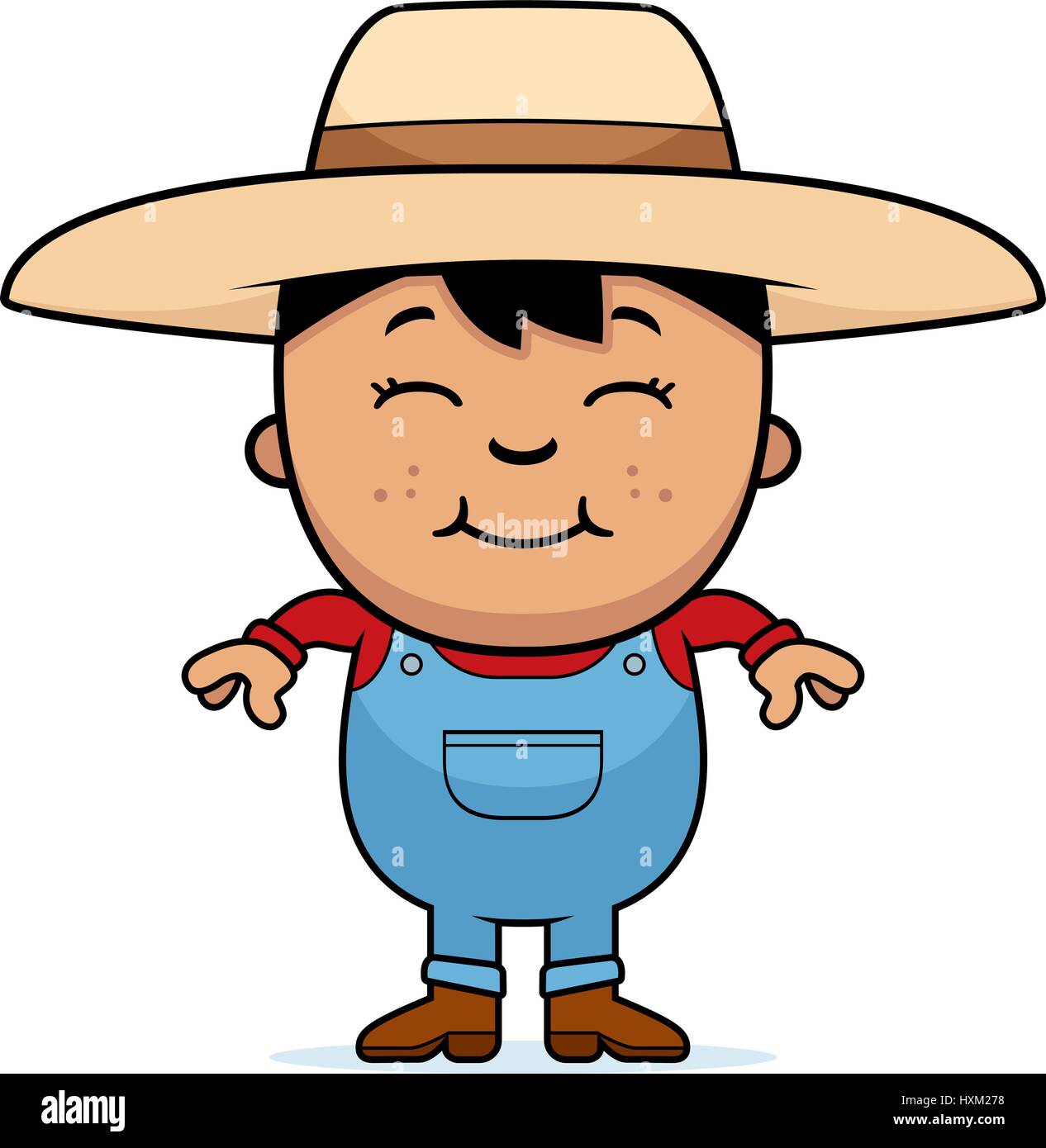 Kid Farmer Clipart