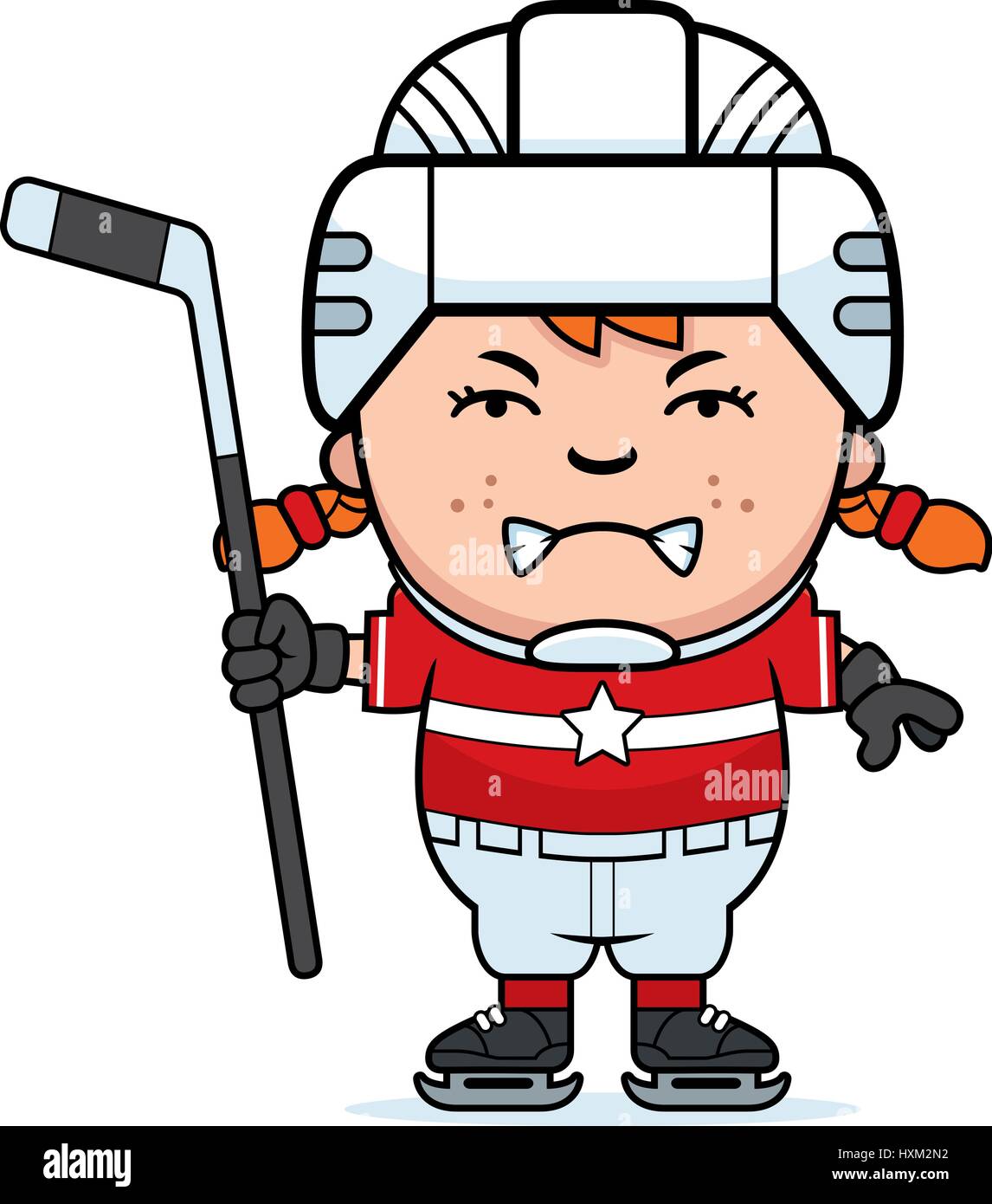 An angry hockey player hi-res stock photography and images - Alamy
