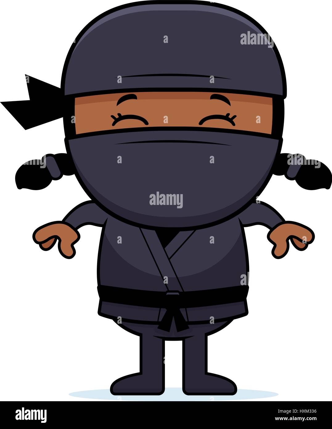 Little braids Stock Vector Images - Alamy