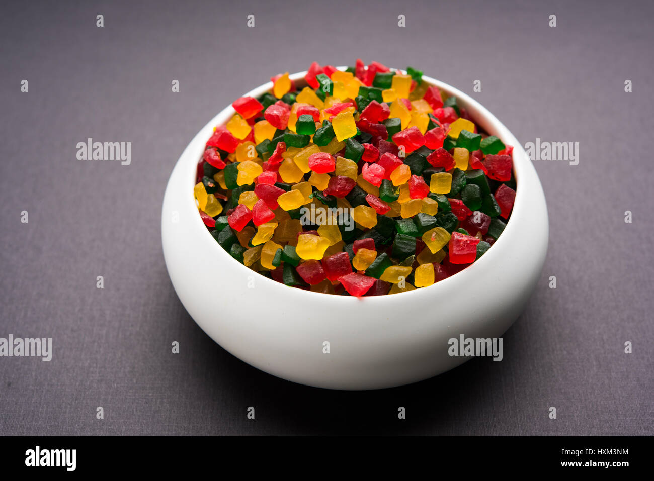 Sweet Fruit Candy Also Know As tutti-frutti, Candied Fruits served in a ...