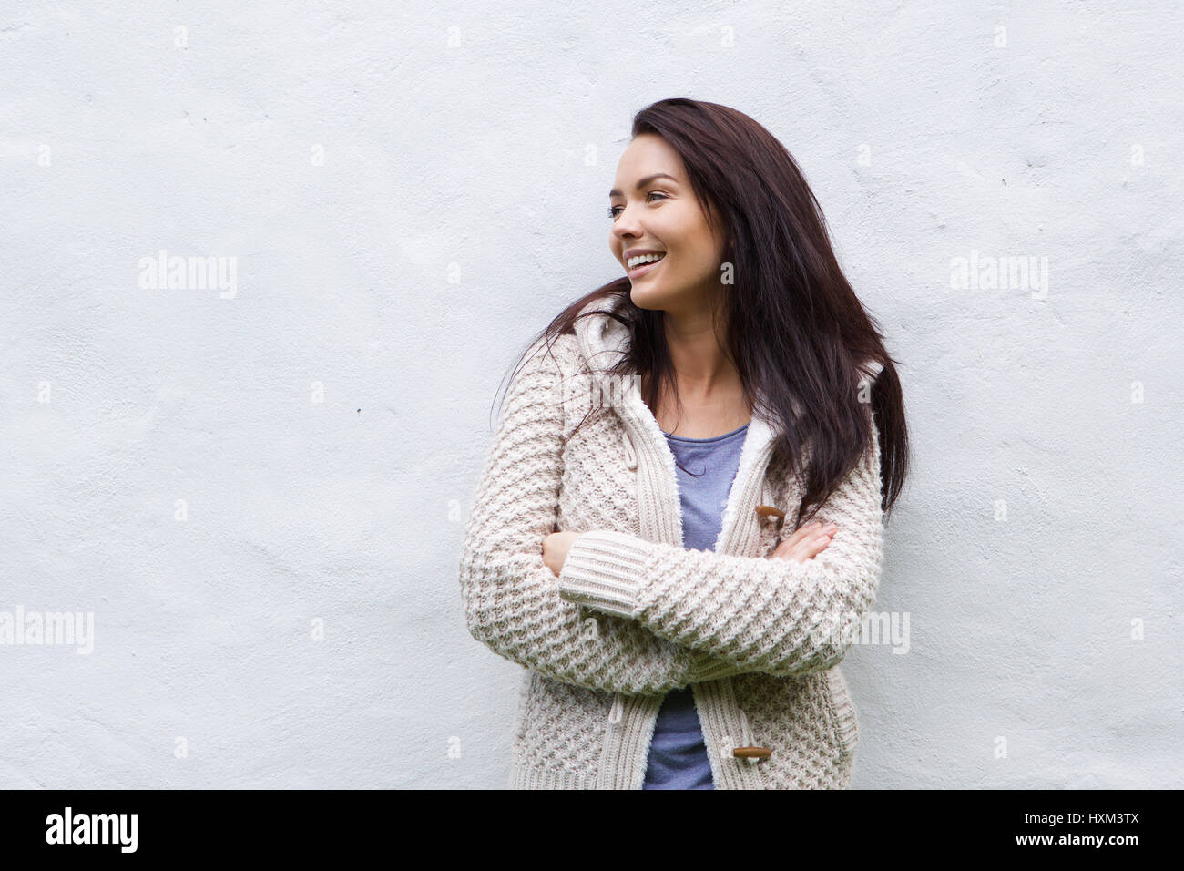 Woman wool sweater hi-res stock photography and images - Alamy