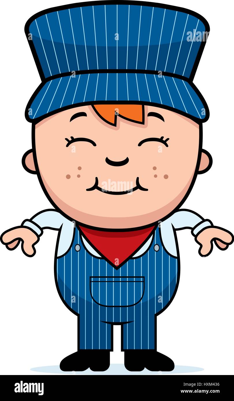 Train conductor boy hi-res stock photography and images - Alamy