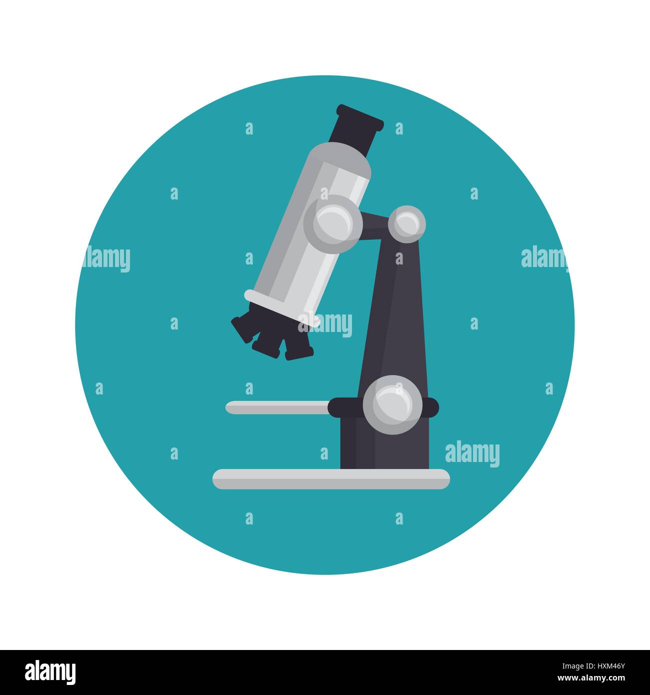 Laboratory microscope slide Stock Vector Images - Alamy