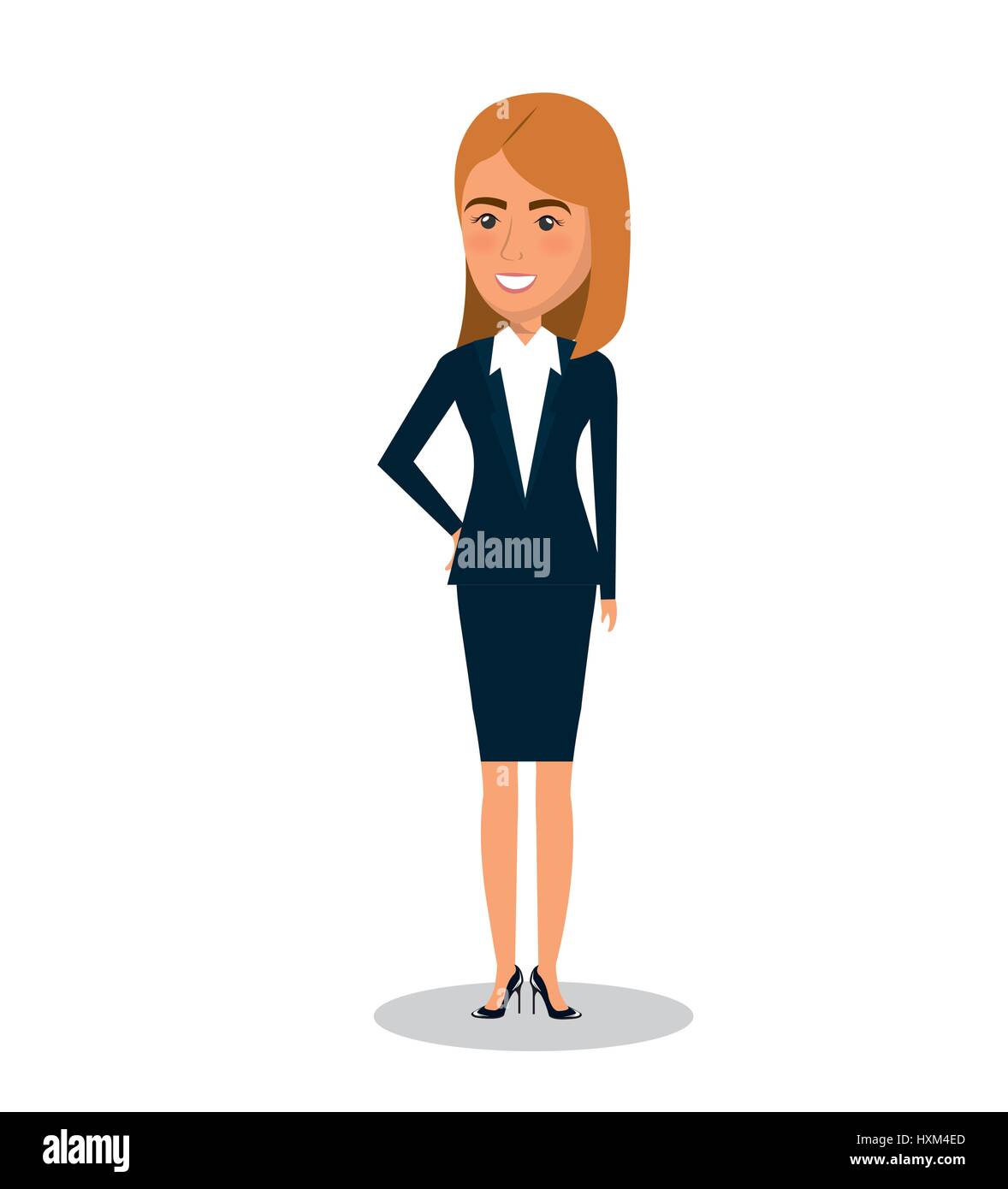 businesswoman avatar character icon Stock Vector Image & Art - Alamy