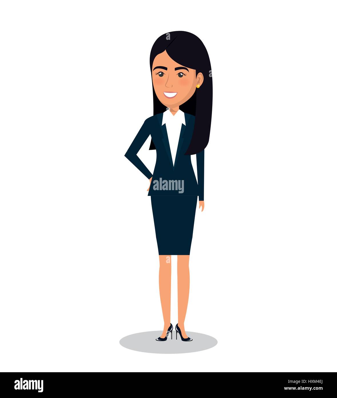 businesswoman avatar character icon Stock Vector Image & Art - Alamy