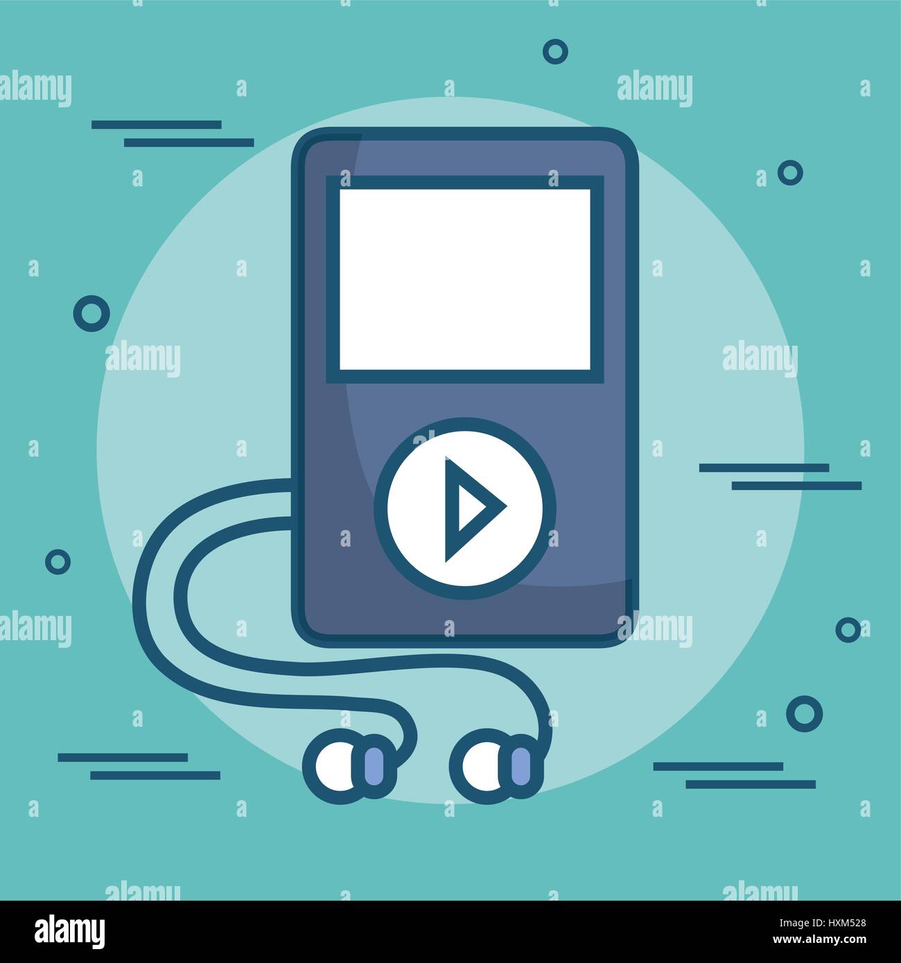 mp3 player isolated icon Stock Vector Image & Art - Alamy