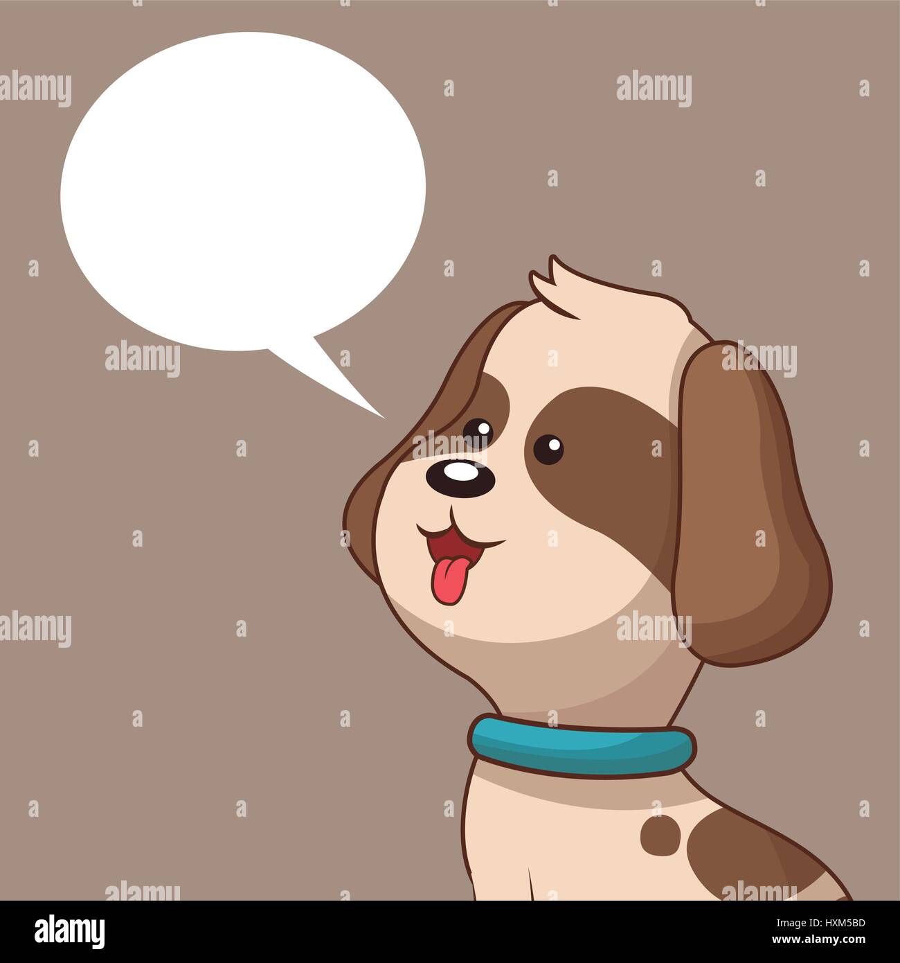 Dog And Speech Bubble High Resolution Stock Photography and Images - Alamy
