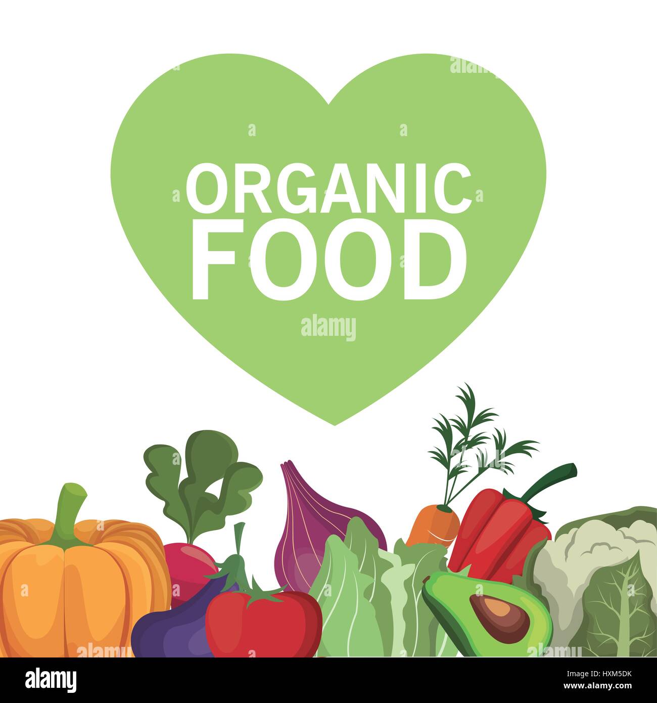 organic food healthy vegetable Stock Vector Image & Art - Alamy