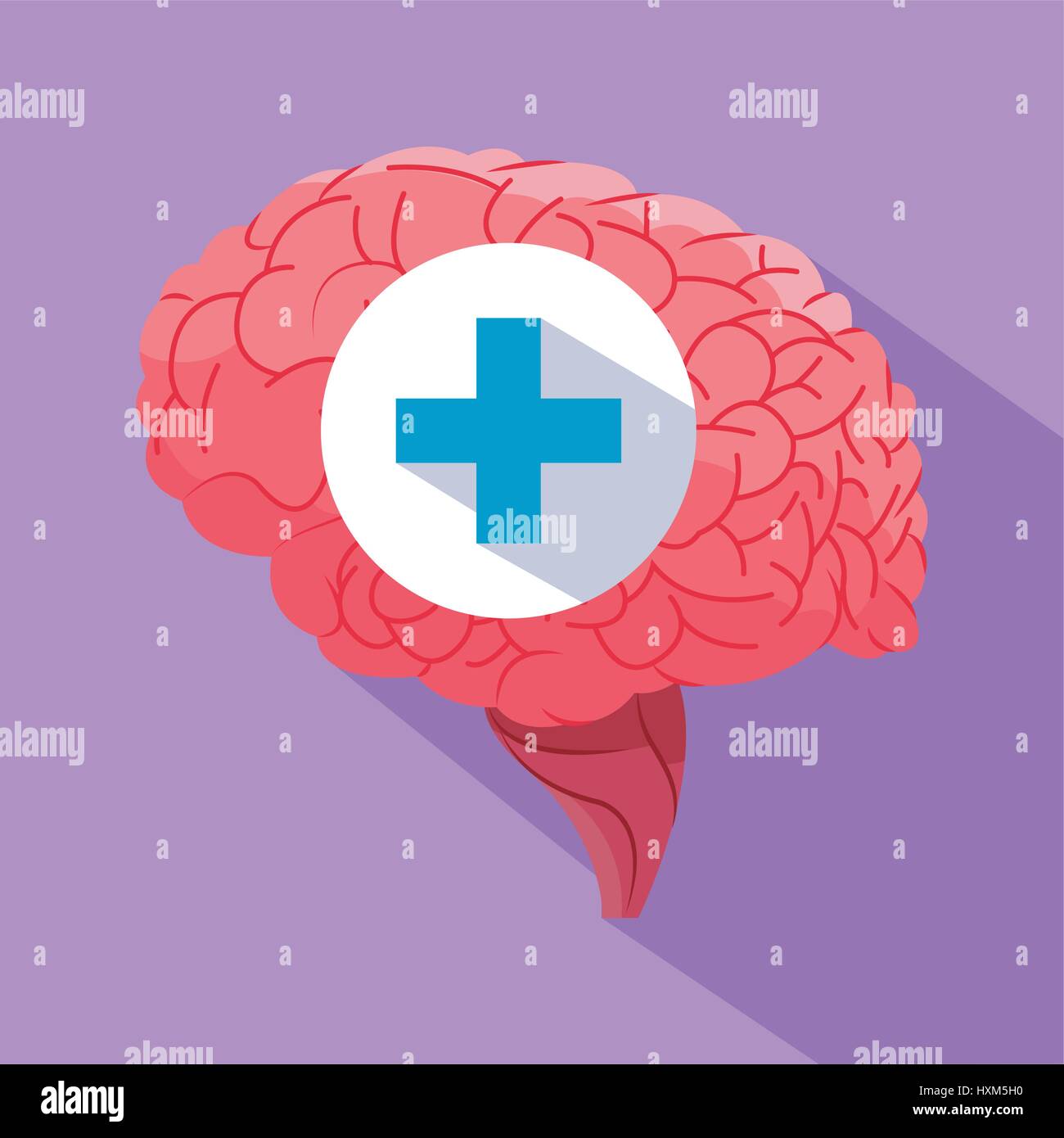 Brain diagram parts Stock Vector Images - Alamy