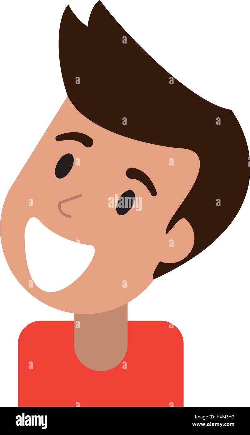 cartoon man smiling image Stock Vector Image & Art - Alamy