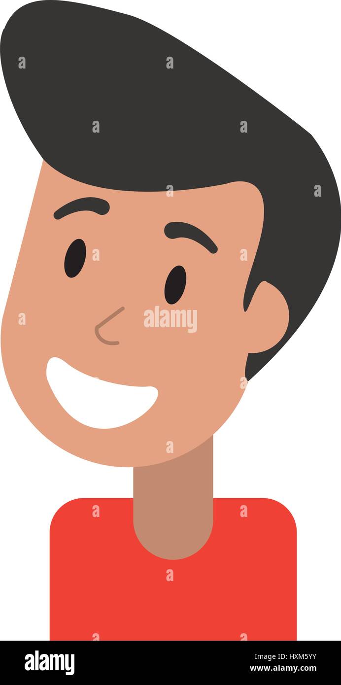 Cartoon Man Smiling Image High Resolution Stock Photography and Images ...