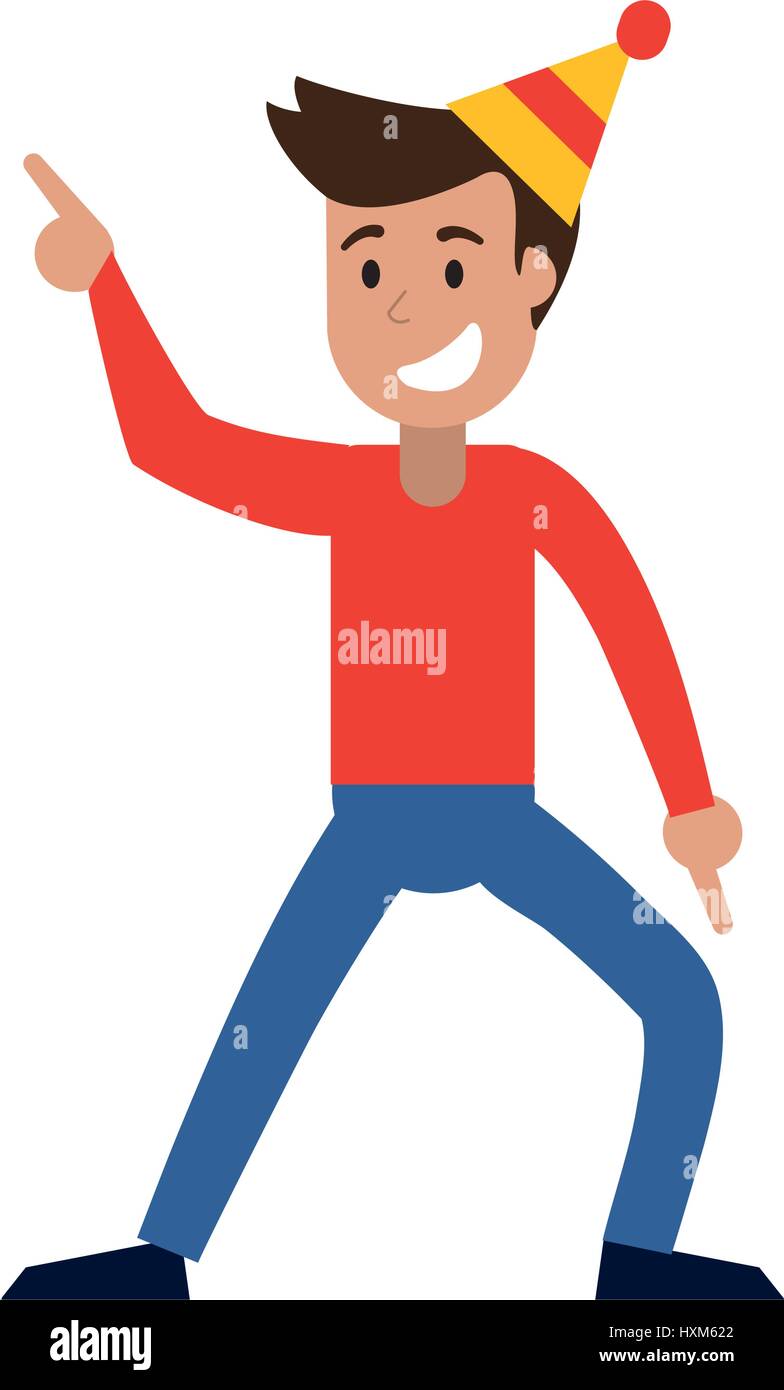 man dancing party celebration Stock Vector Image & Art - Alamy