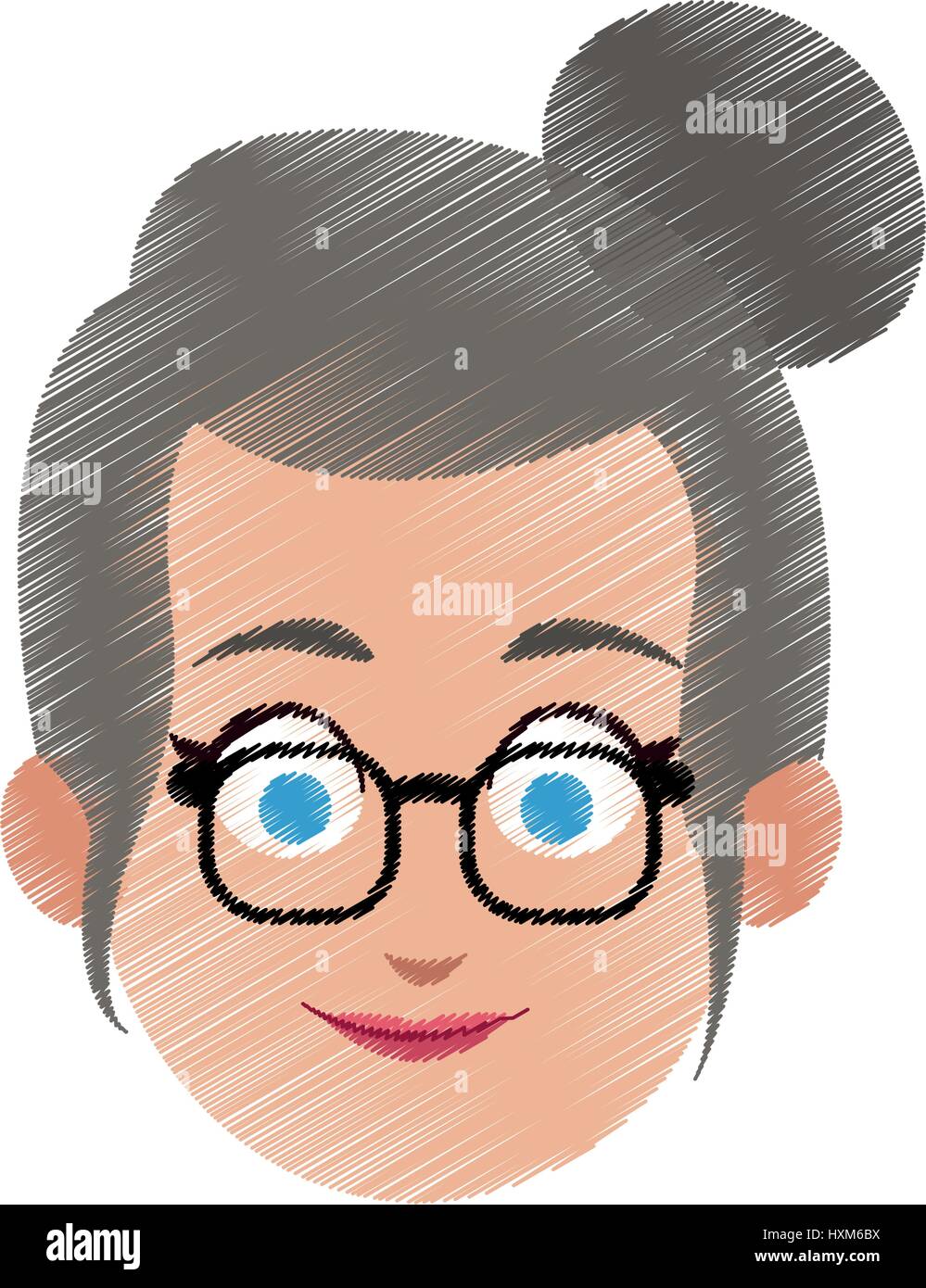 happy pretty woman icon image Stock Vector Image & Art - Alamy