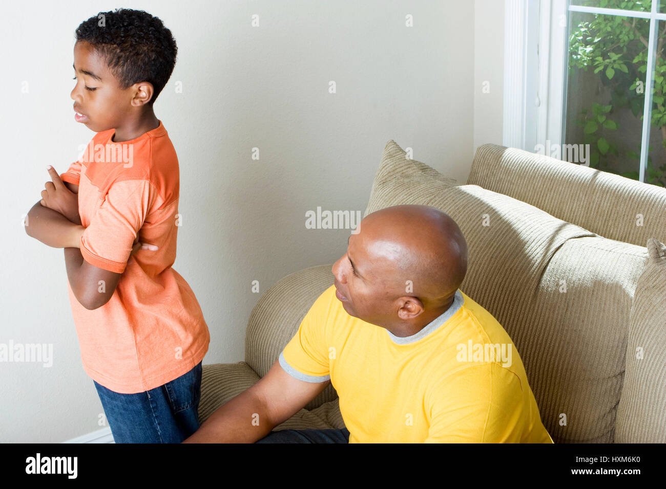 Father And Son Arguing