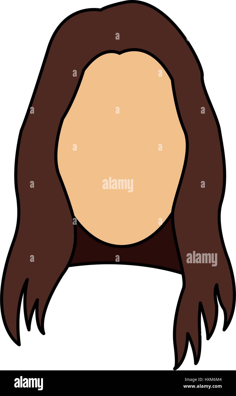 faceless woman icon image Stock Vector Image & Art - Alamy