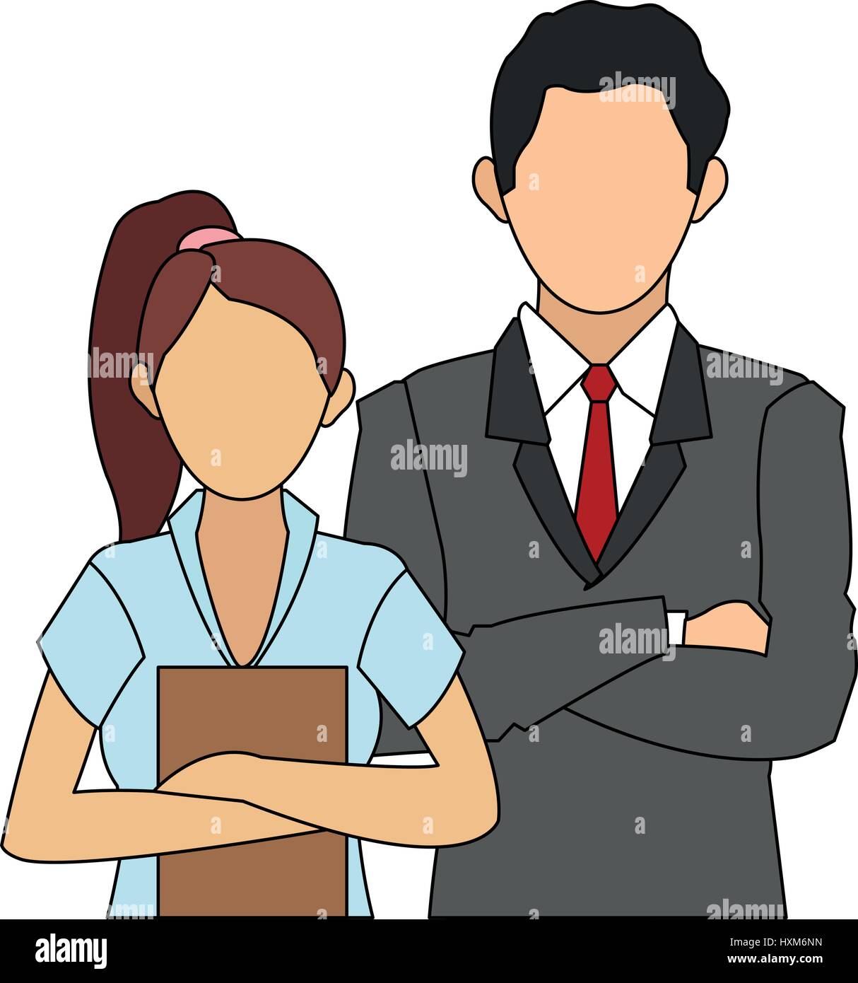 faceless business people icon image Stock Vector Image & Art - Alamy