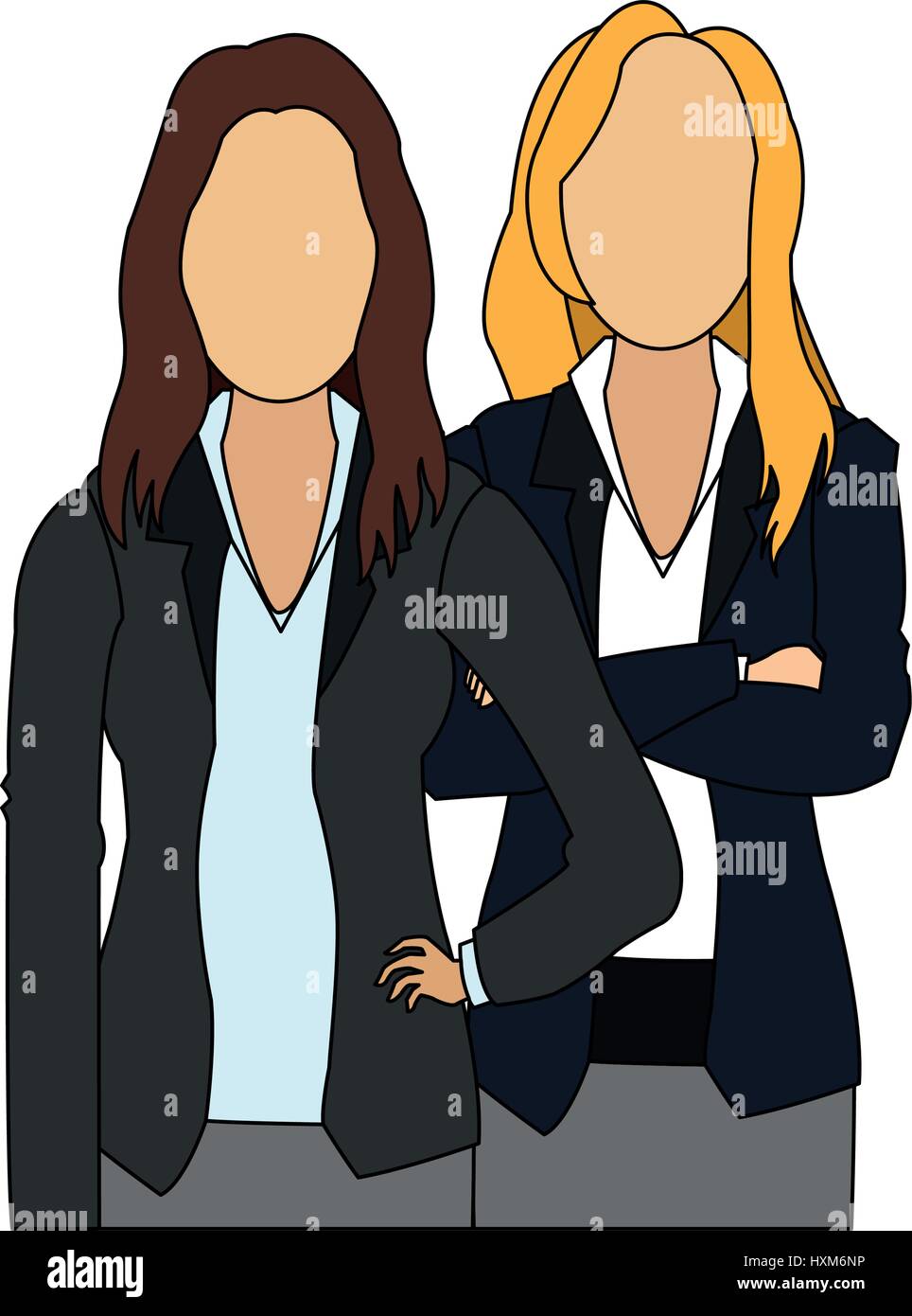 faceless business people icon image Stock Vector Image & Art - Alamy