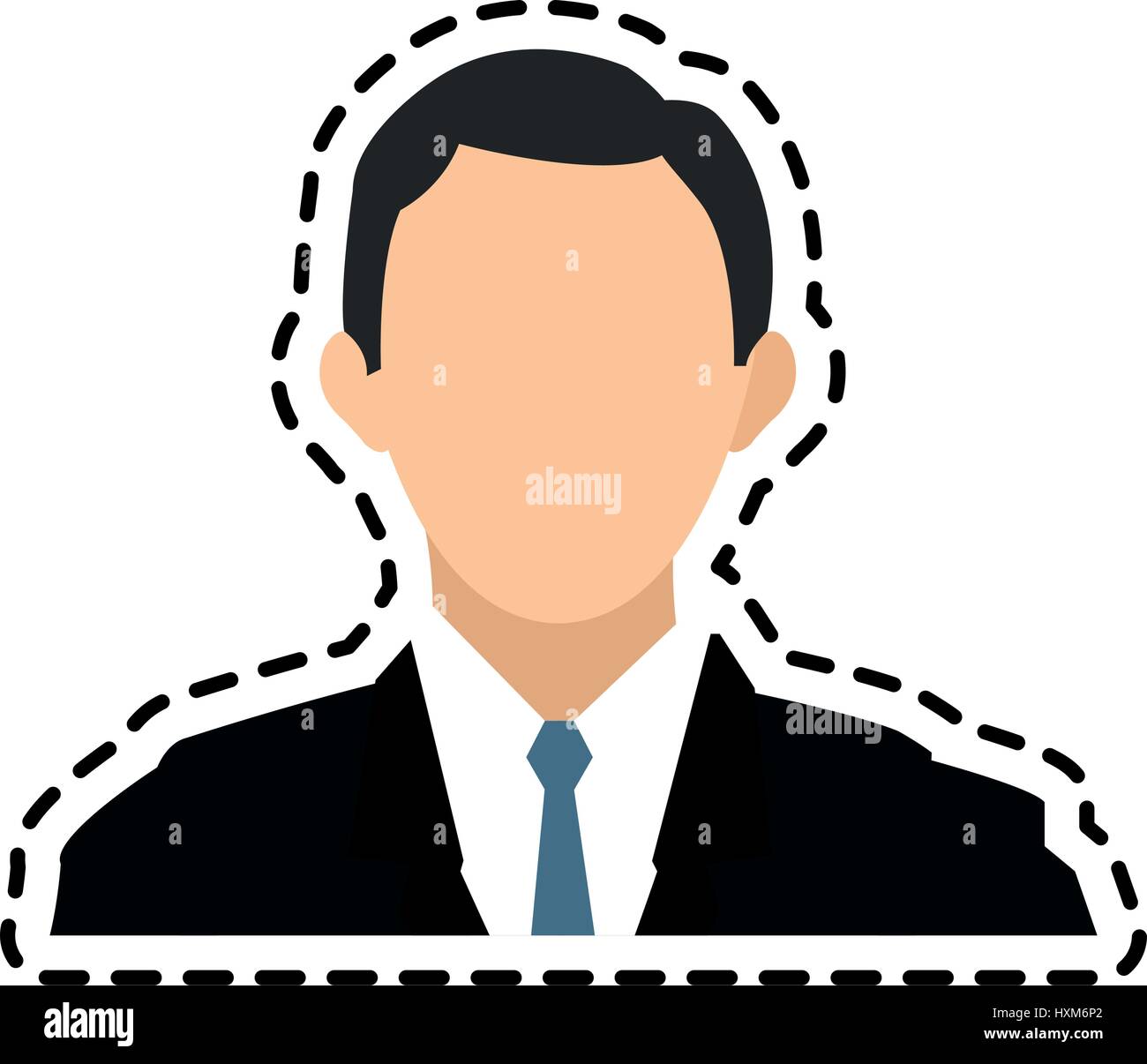 faceless businessman icon image Stock Vector Image & Art - Alamy
