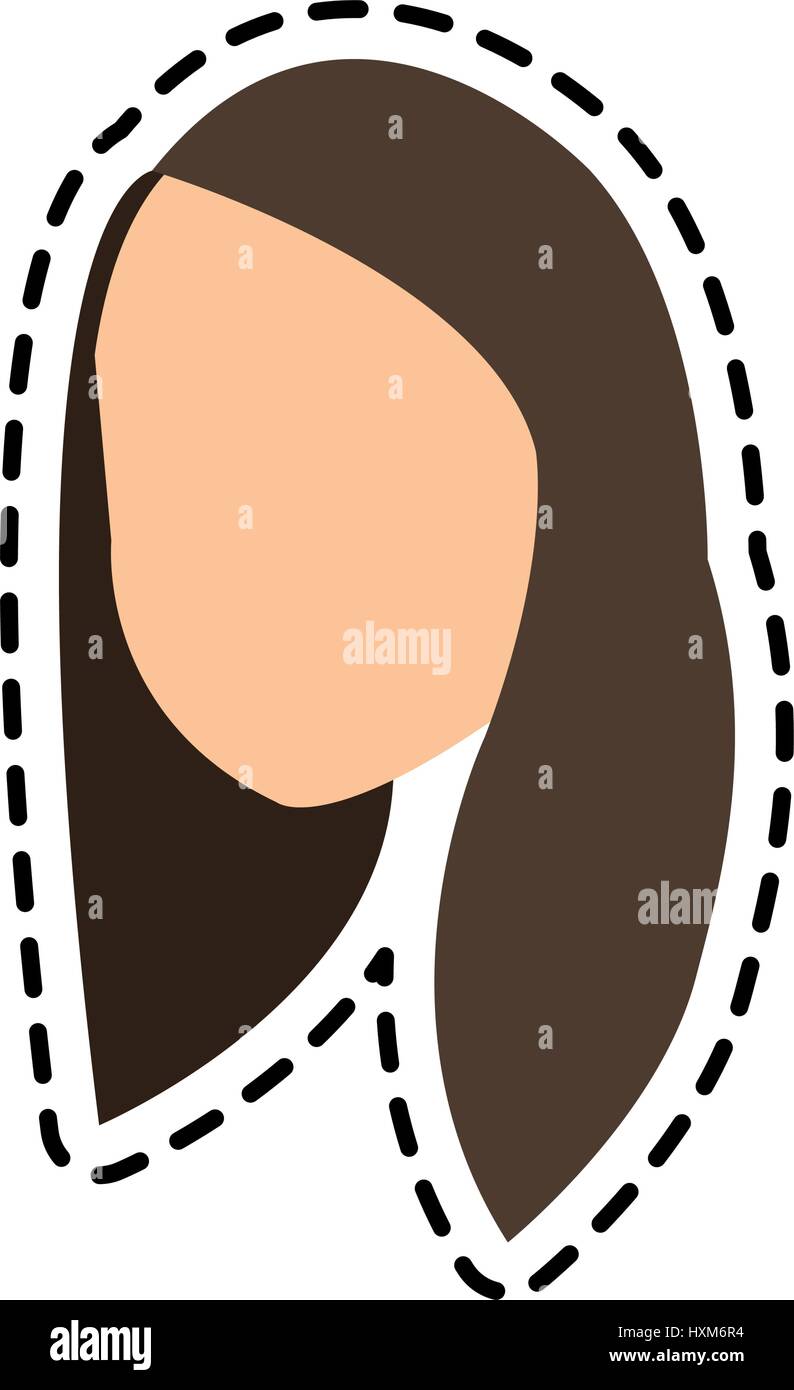 faceless woman icon image Stock Vector Image & Art - Alamy