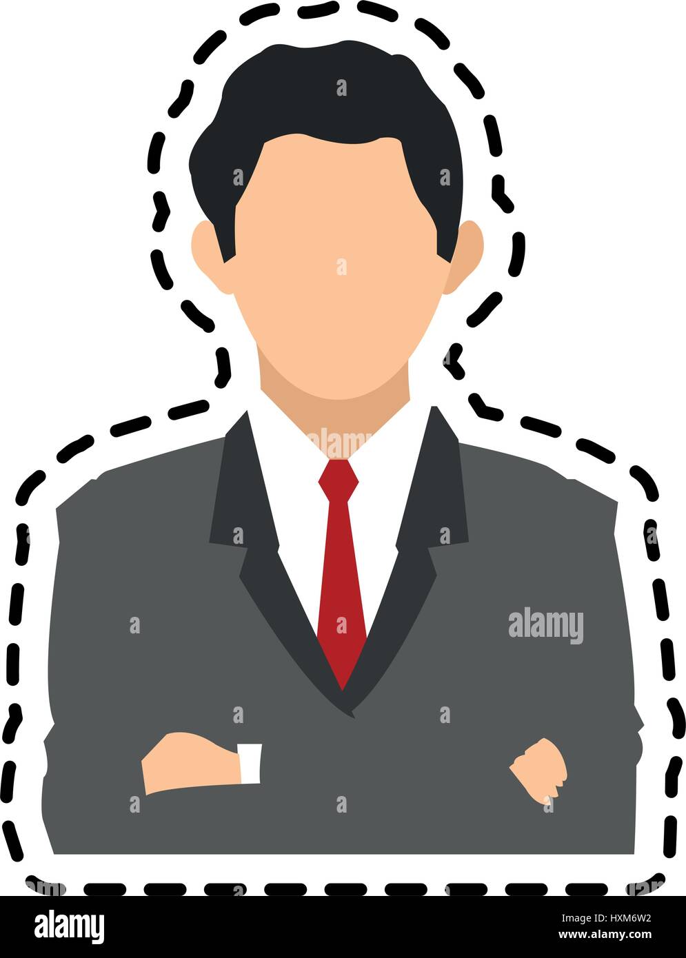 faceless businessman icon image Stock Vector Image & Art - Alamy