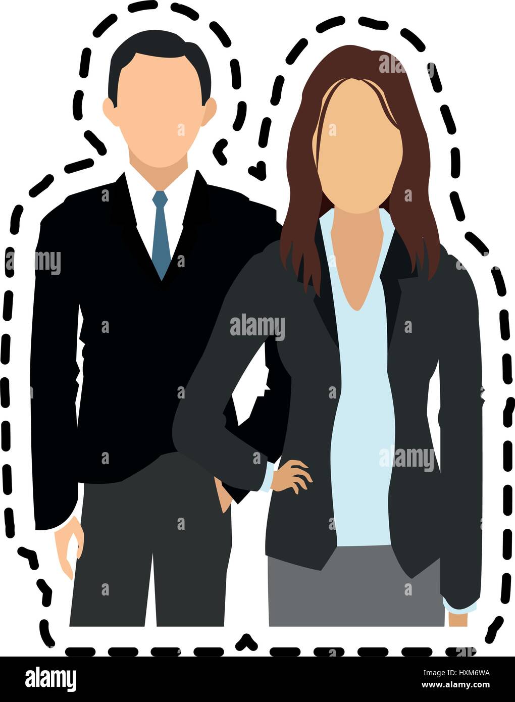 faceless business people icon image Stock Vector Image & Art - Alamy