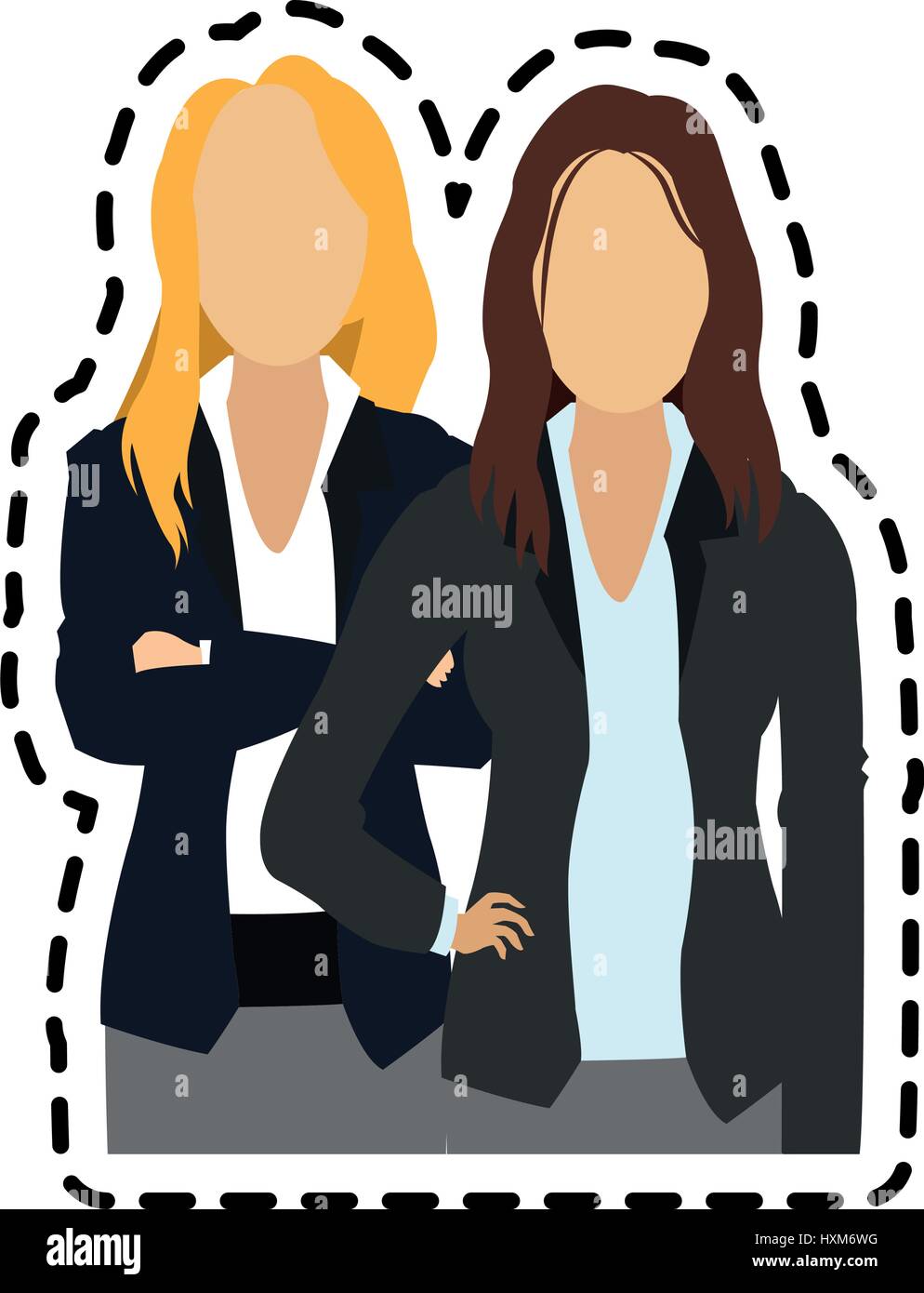 faceless business people icon image Stock Vector Image & Art - Alamy