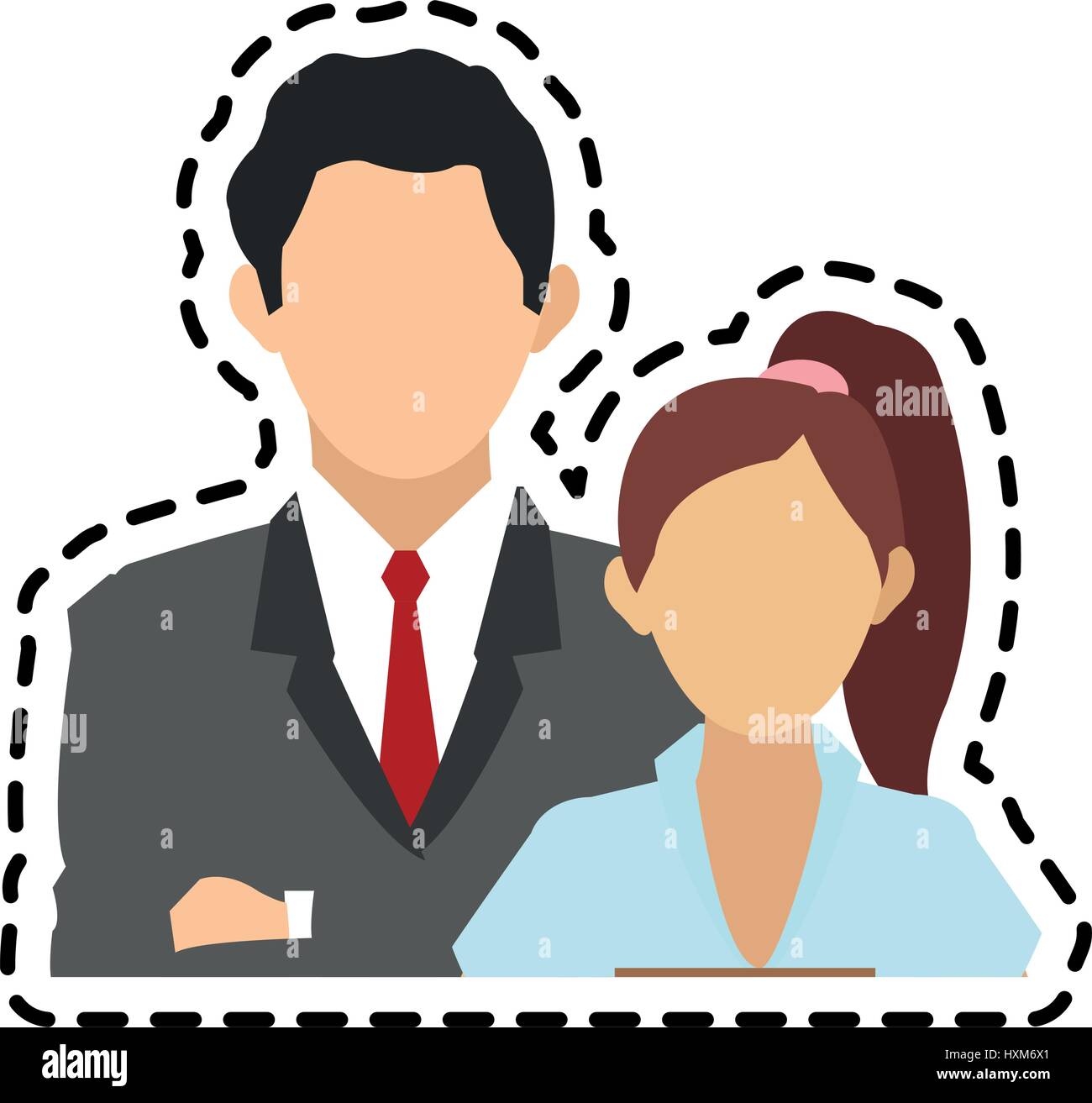 faceless business people icon image Stock Vector Image & Art - Alamy