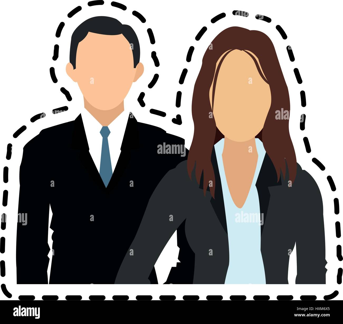 faceless business people icon image Stock Vector Image & Art - Alamy
