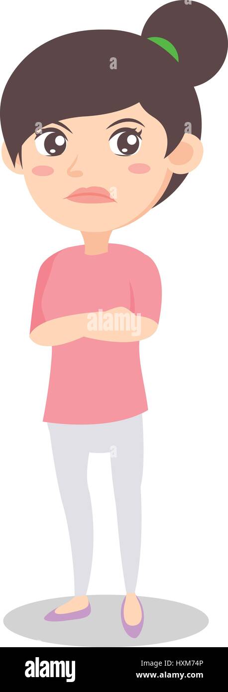 Angry mother design style character Stock Vector Image & Art - Alamy