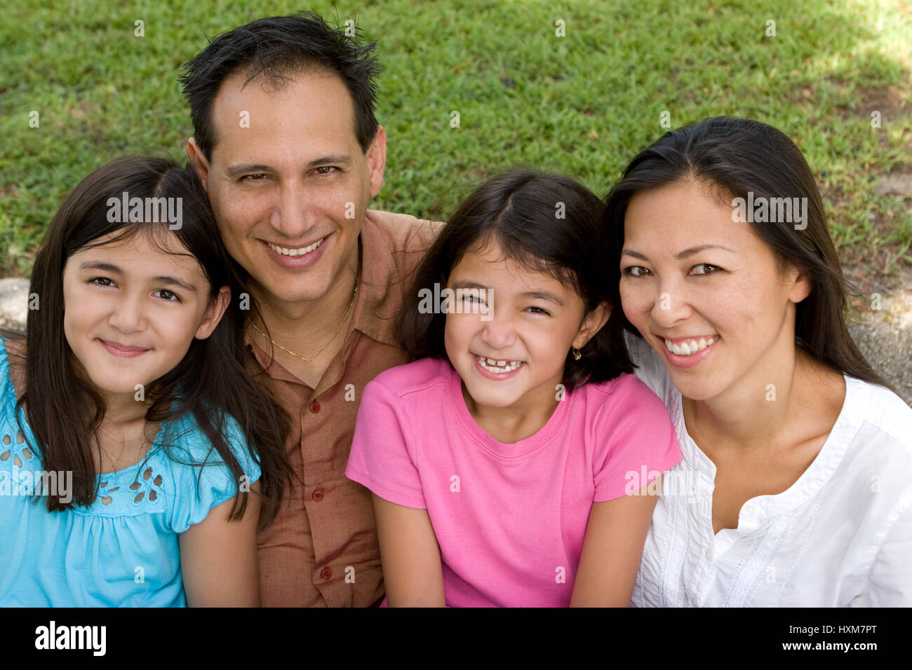 Asian american family mom dad father hi-res stock photography and images - Alamy