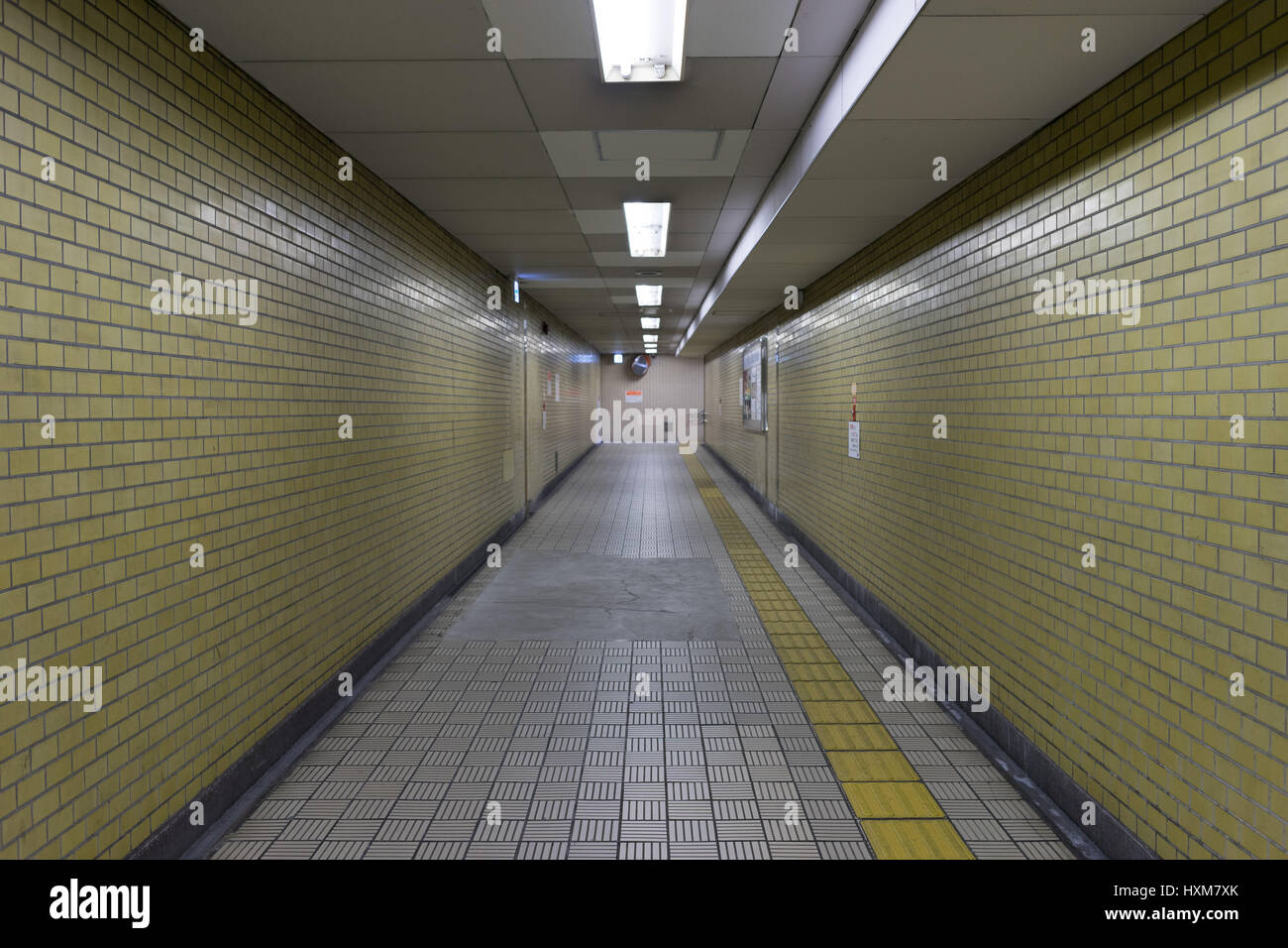 View from subway under ground stairs passage way Stock Photo - Alamy