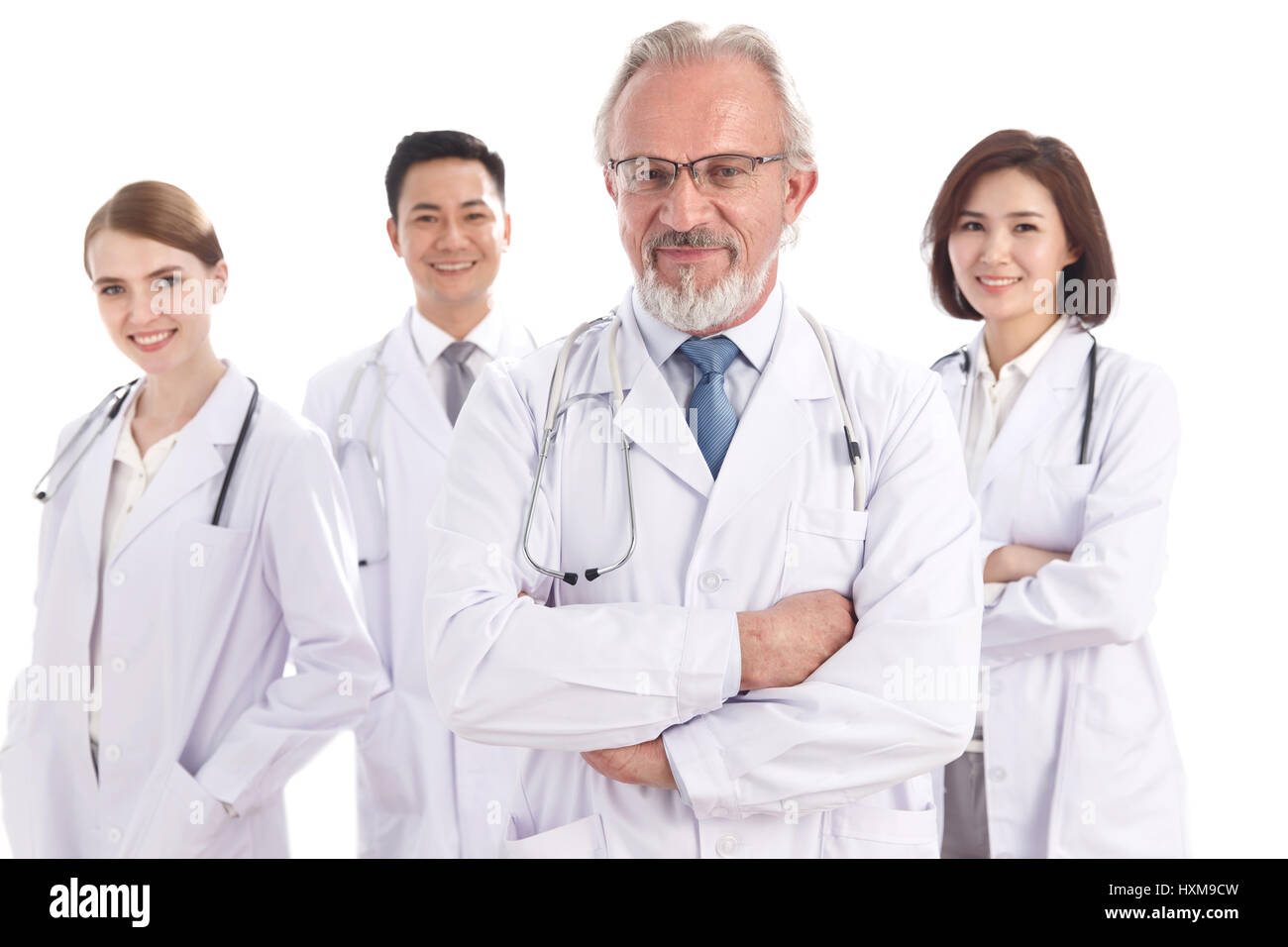 Portrait of medical team Stock Photo - Alamy