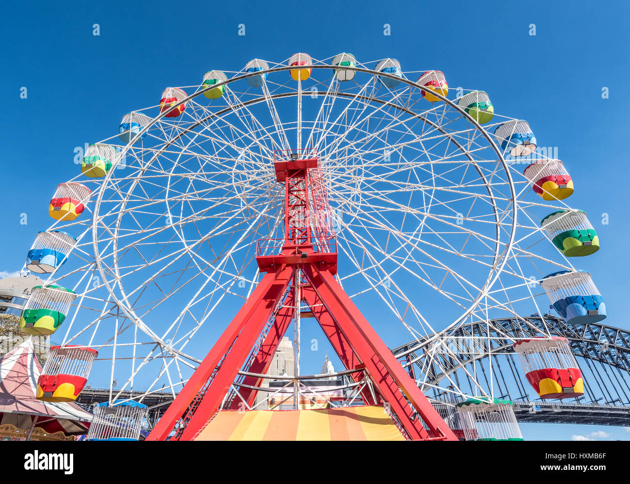 Ferris wheel at Sydney Luna Park Stock Photo - Alamy